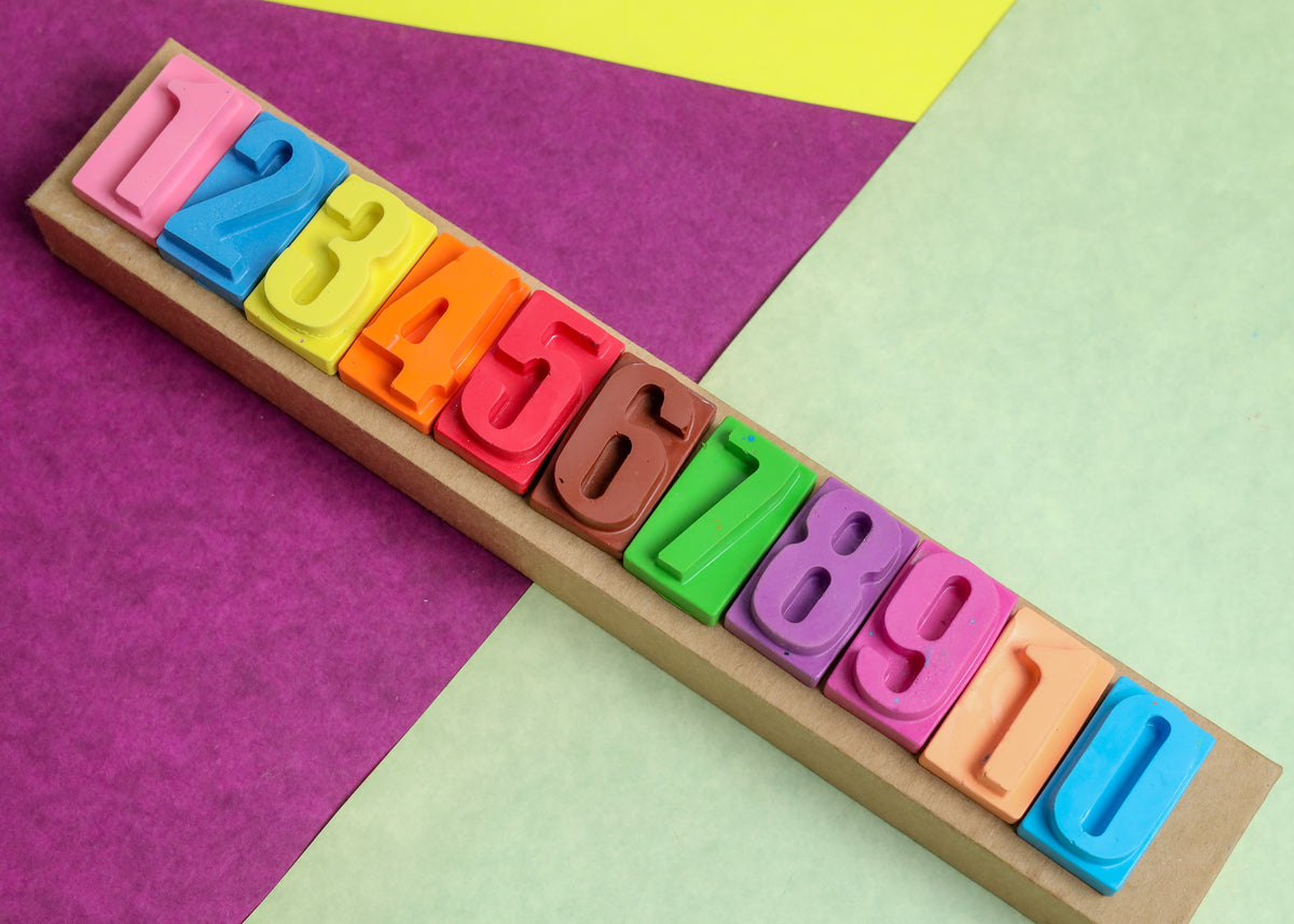 The Number Crayon Set - 1 to 10 – mumma.com