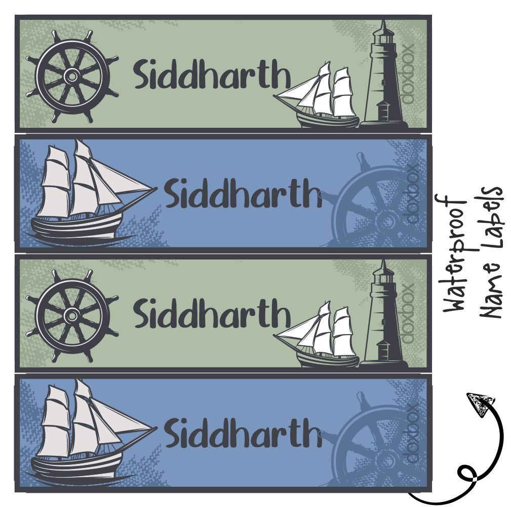 Personalised Name Labels | Nautical – mumma.com