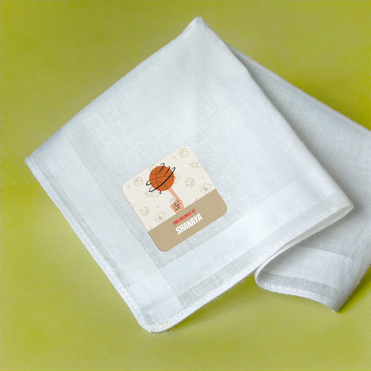 Personalised Iron On Labels | Basketball Fever Girl – mumma.com