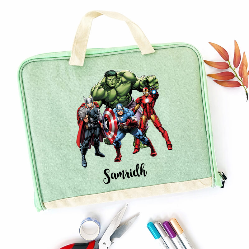 Personalised Expandable Folder | Superhero – mumma.com