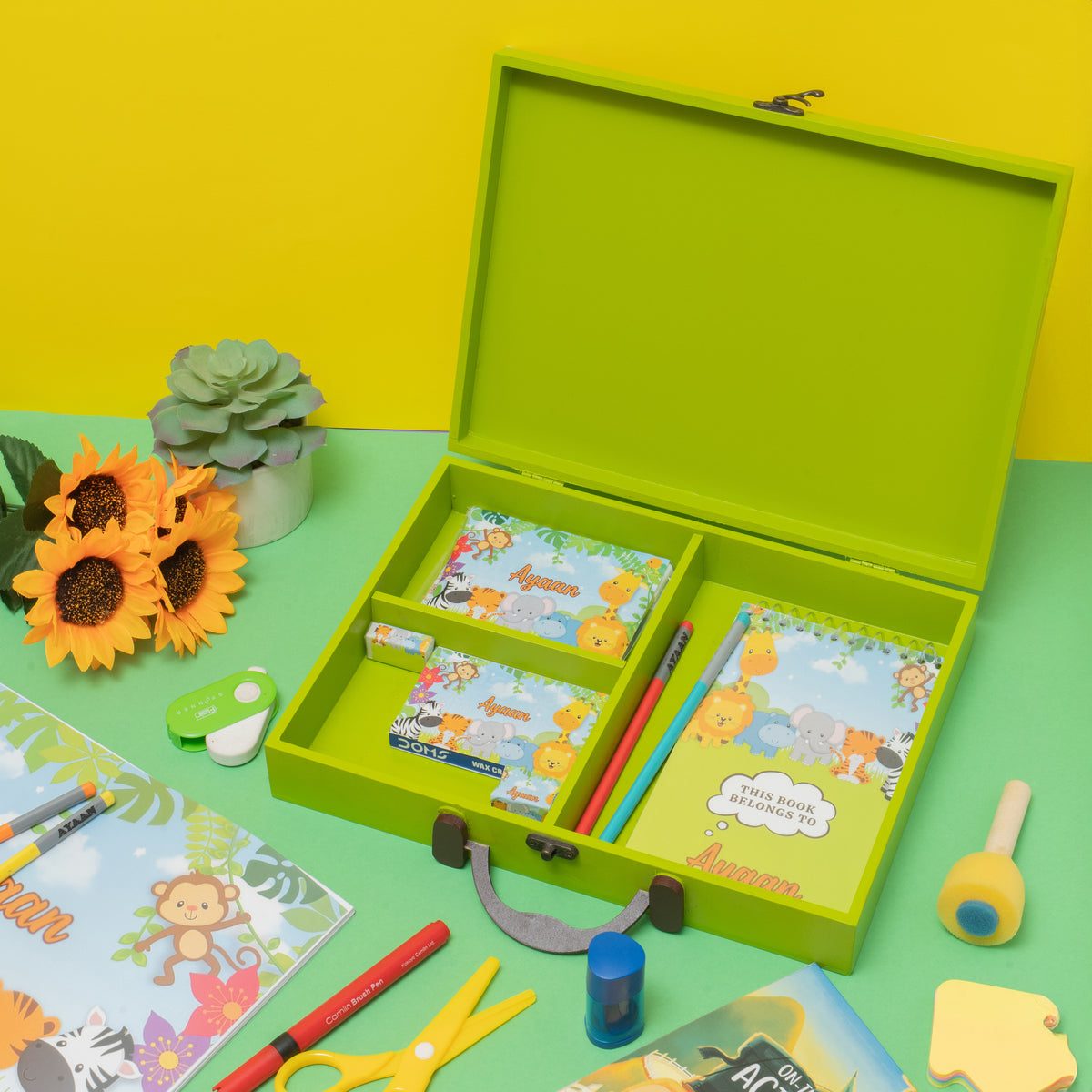 Personalised Art Box | Jungle – mumma.com