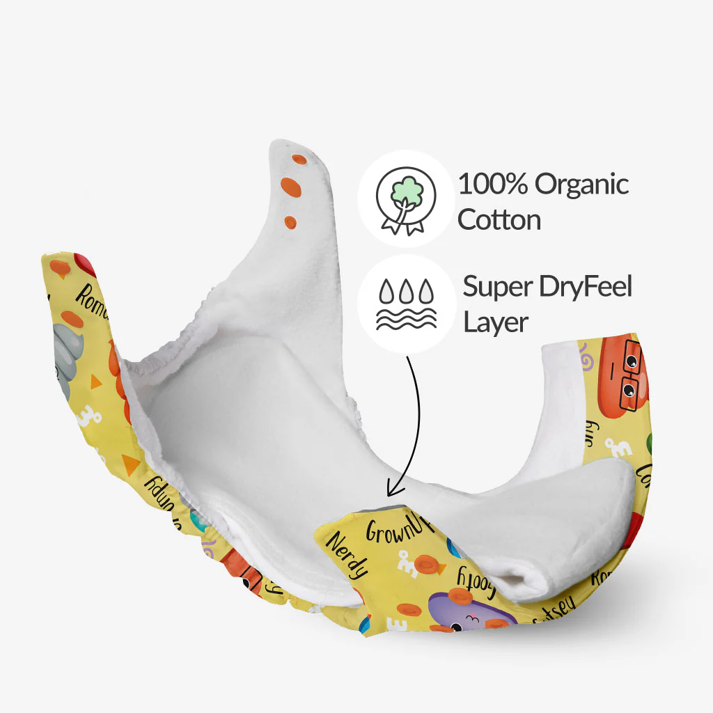 Freesize UNO Cloth Diaper | Poopy Face – mumma.com