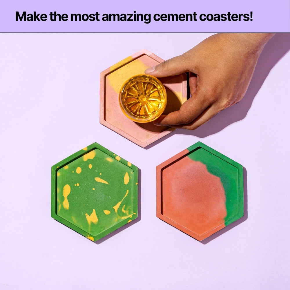 DIY Cement Coaster Kit – mumma.com