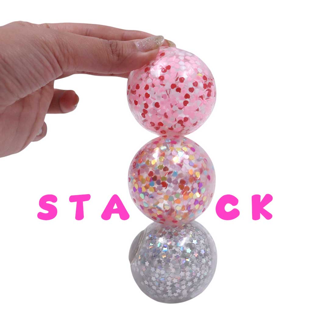 Pop-A-Fetti Balls | Confetti Squishy Balls – mumma.com