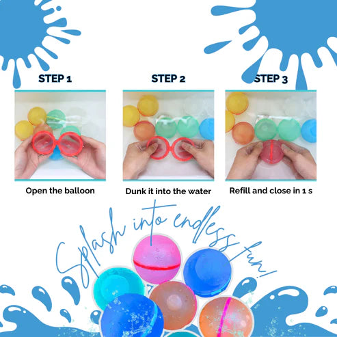 Aqua Bomb Reuseable Water Balloons – mumma.com