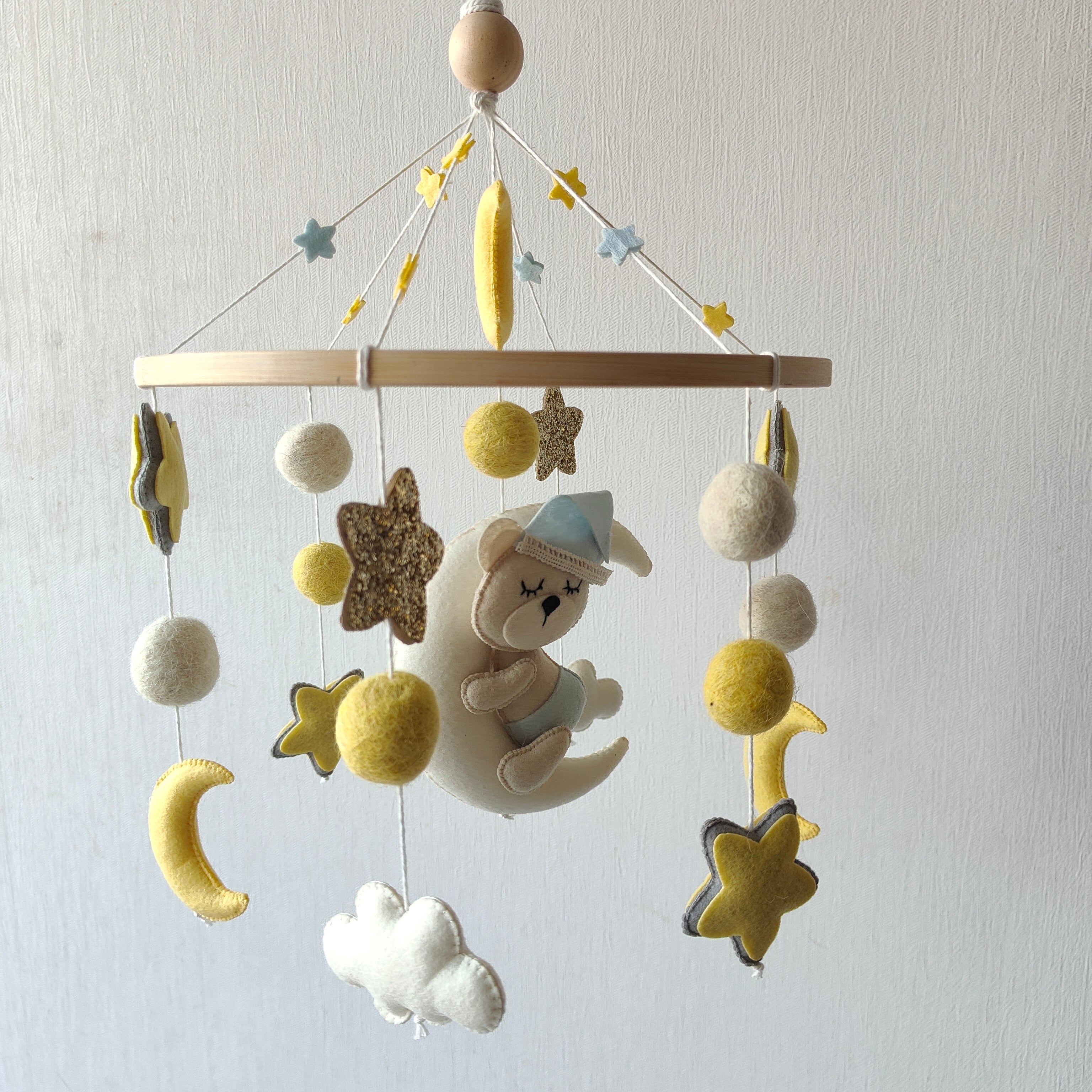 Cot Mobile | Dreaming Teddy Bear – mumma.com
