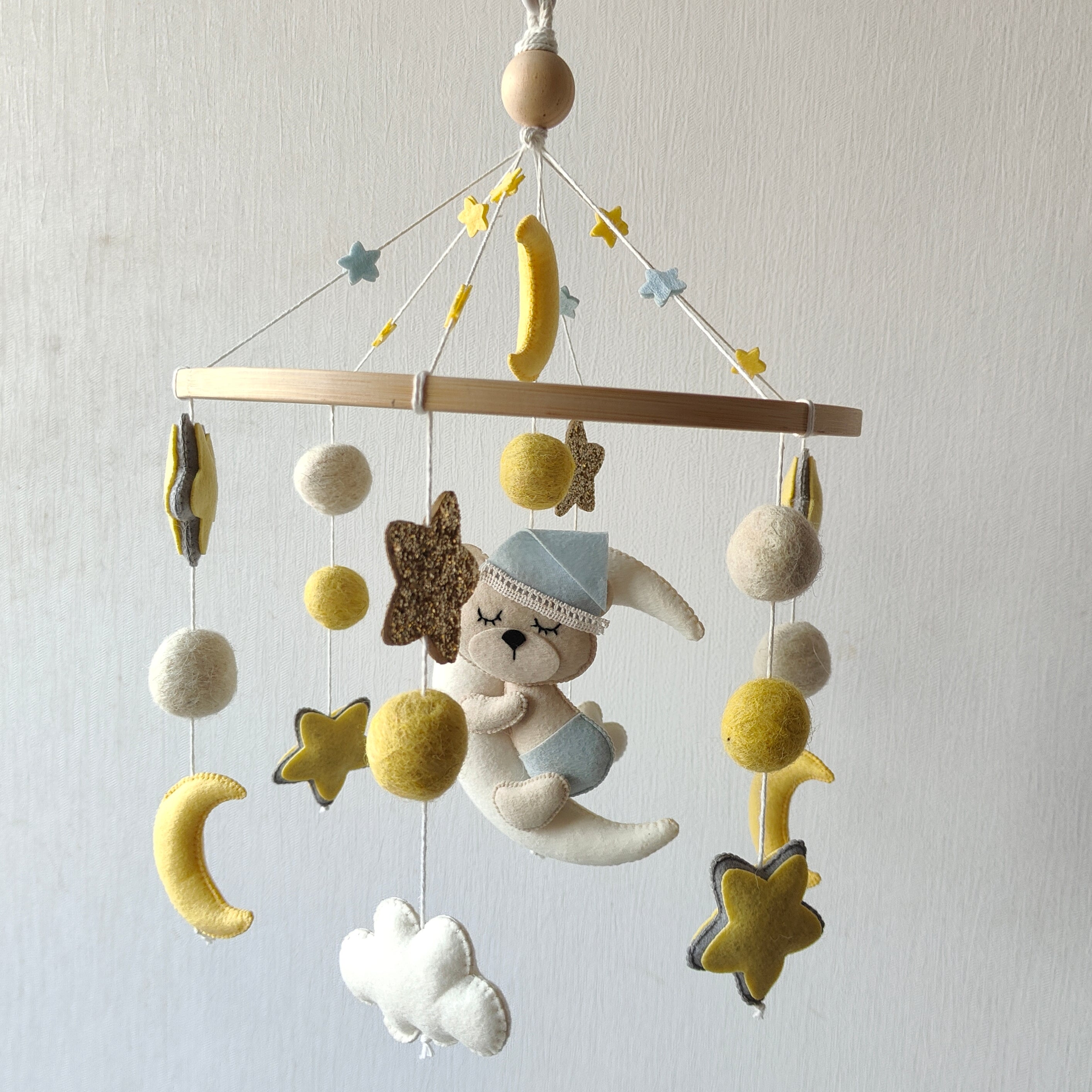 Cot Mobile | Dreaming Teddy Bear – mumma.com