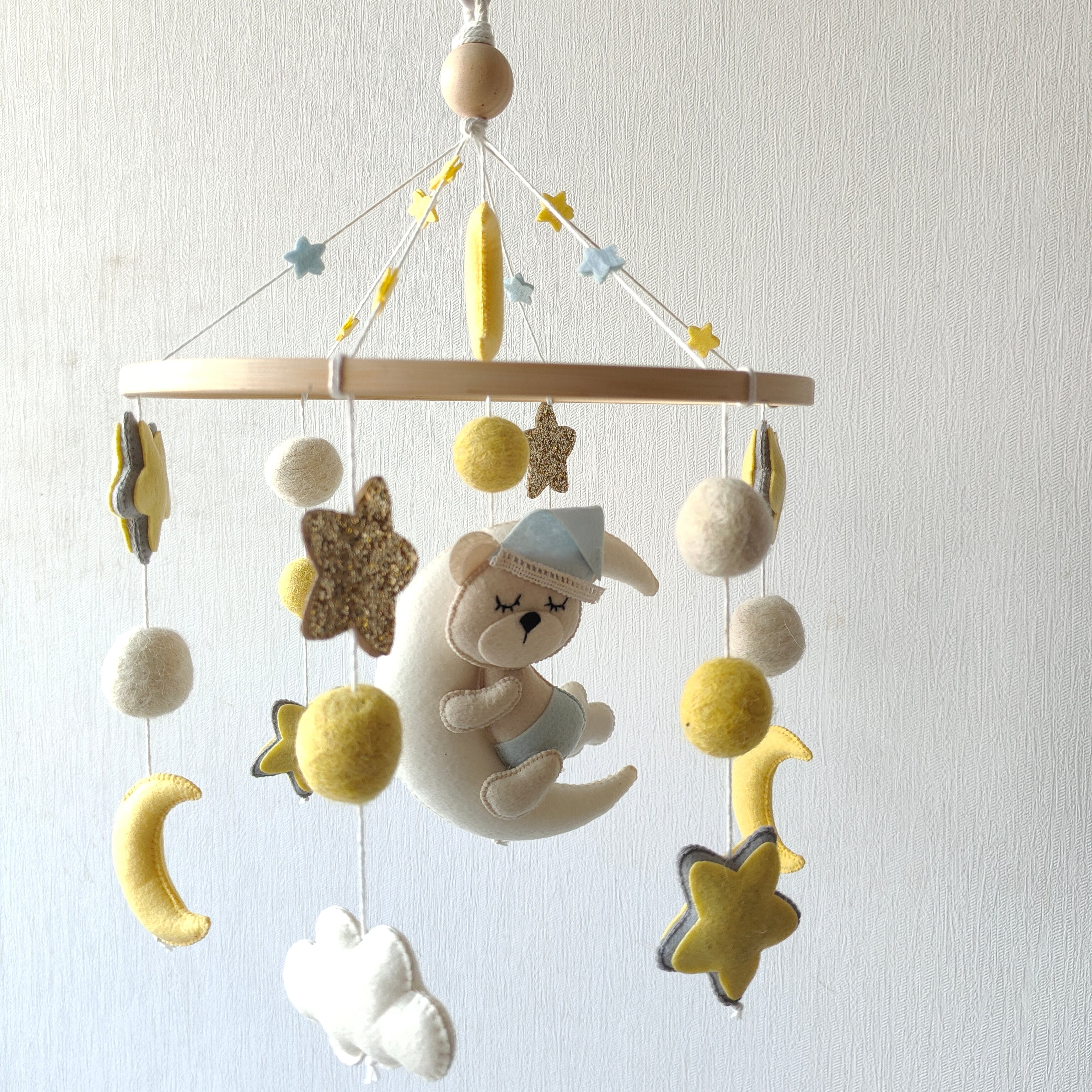 Cot Mobile | Dreaming Teddy Bear – mumma.com