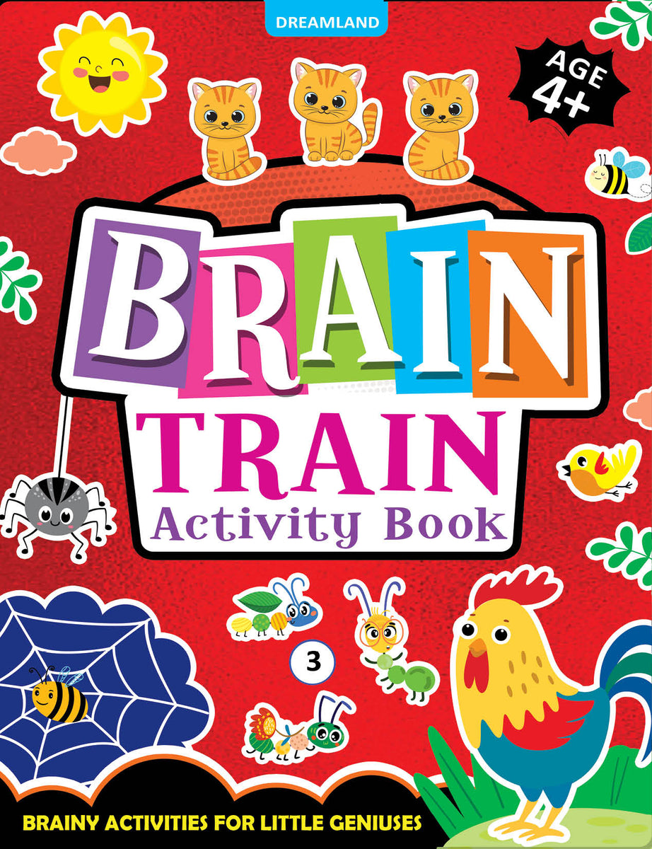 Brain Train Activity Book for Kids Age 4+ – mumma.com