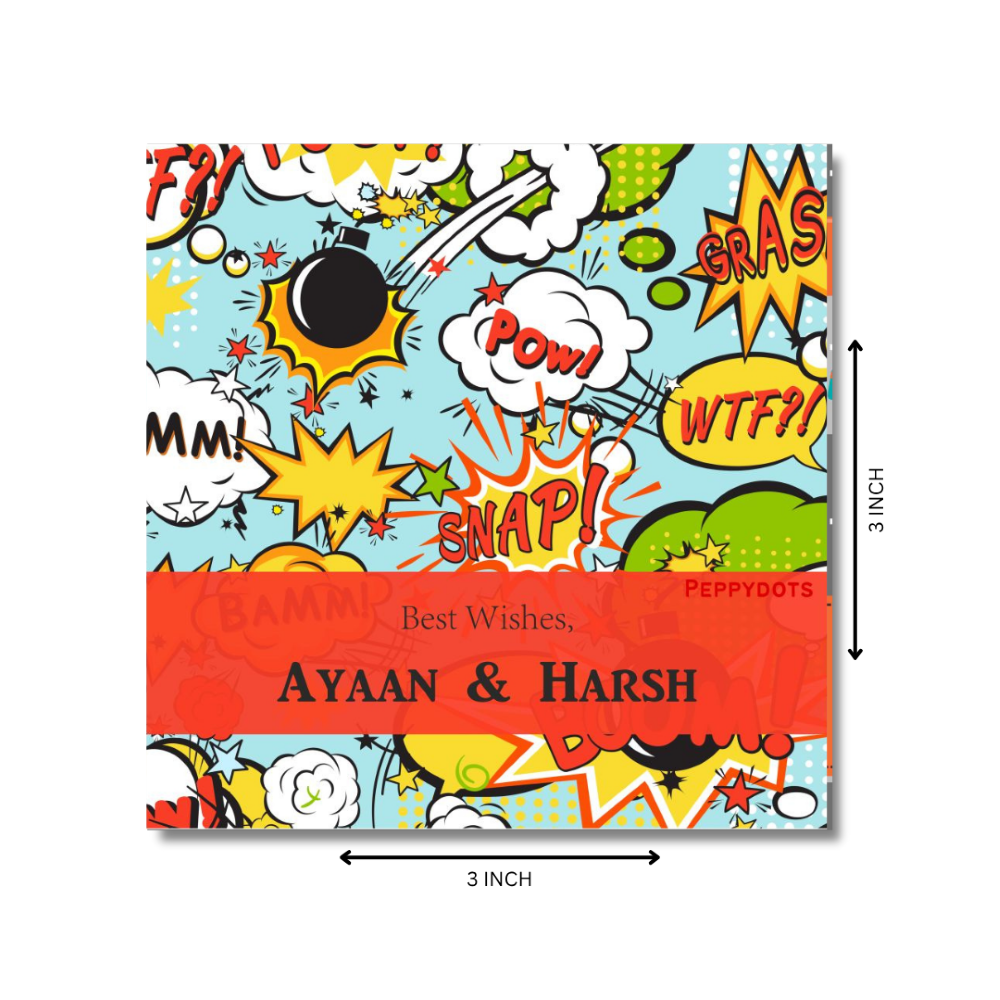 Personalised Gift Tags | Comic – mumma.com