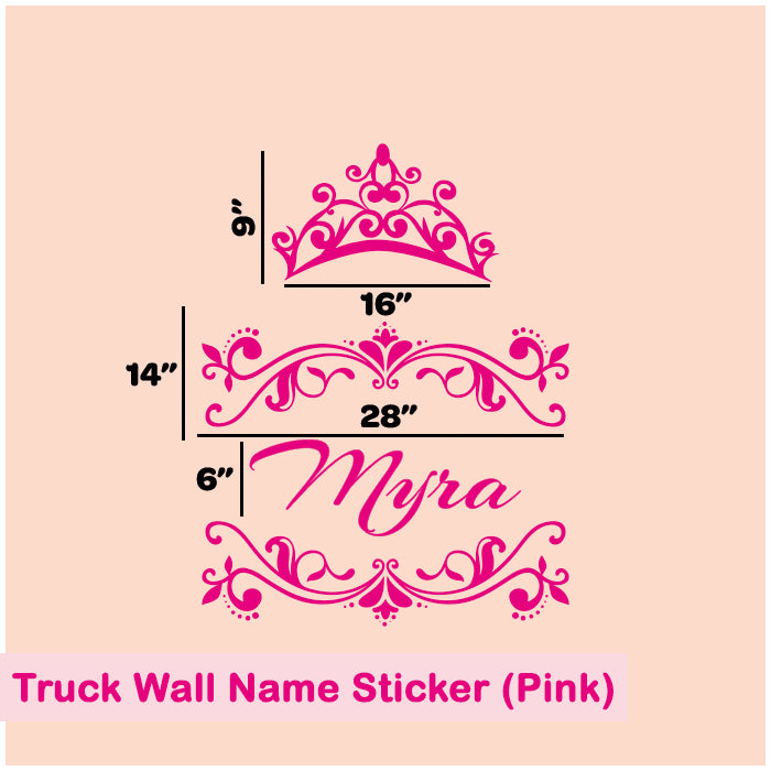 Crown | Wall Name Sticker – mumma.com