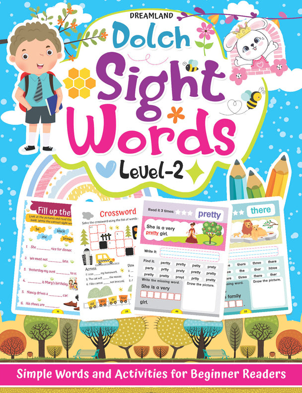 Dolch Sight Words Level 2- Simple Words and Activities for Beginner Re ...