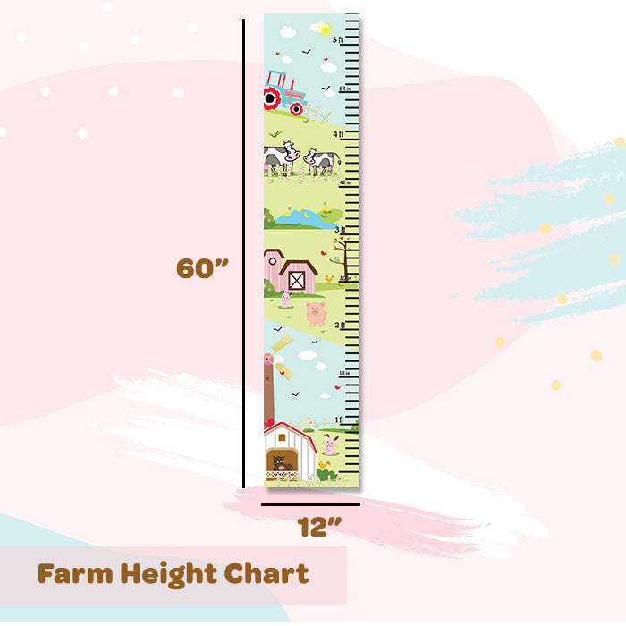 Farm | Height Chart Wall Sticker – mumma.com