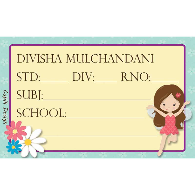 Personalised School Book Labels | Flying Fairy – mumma.com