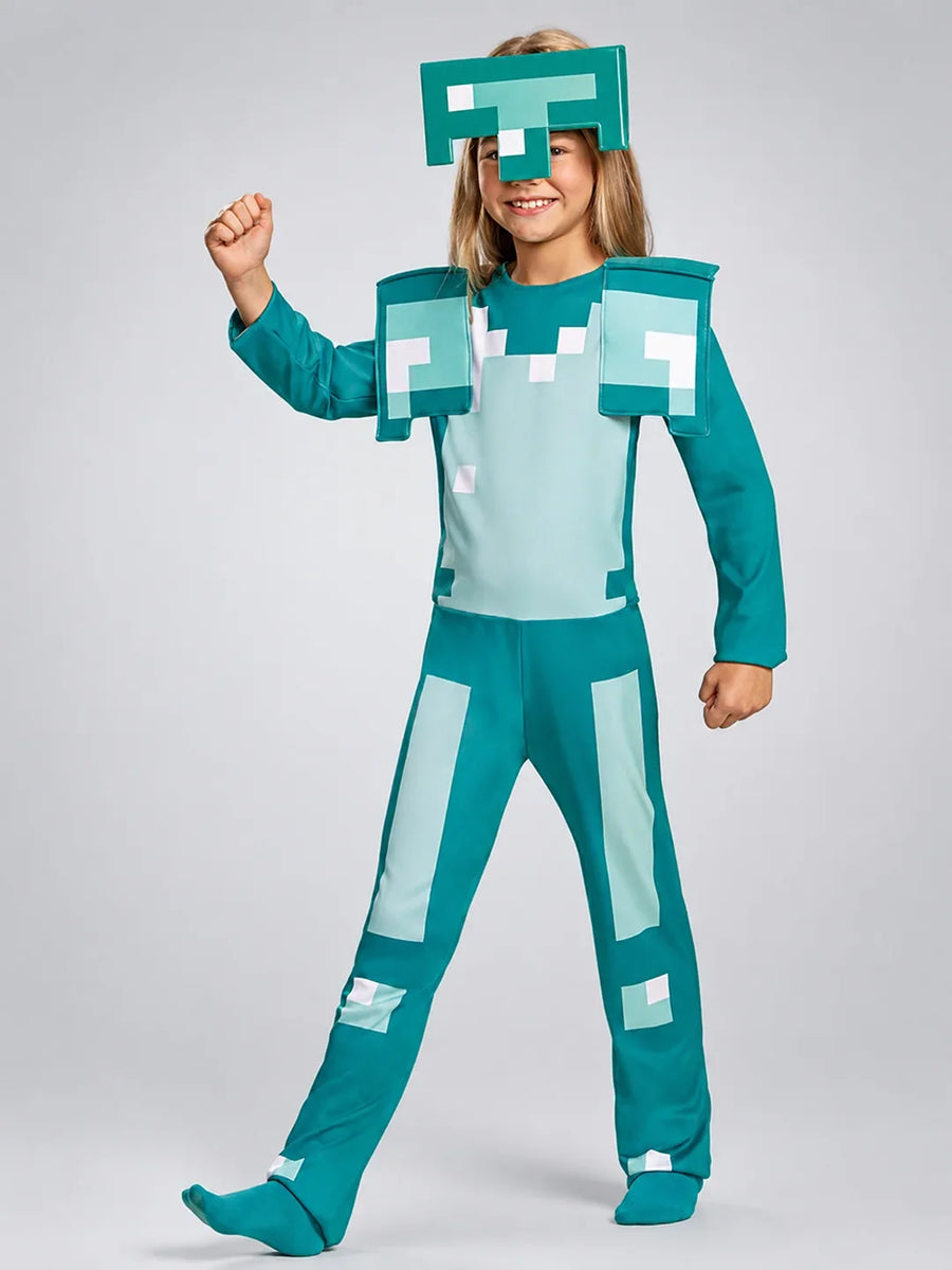 Minecraft Gamer costume,Kids Halloween Costume Fancy Dress Up – mumma.com