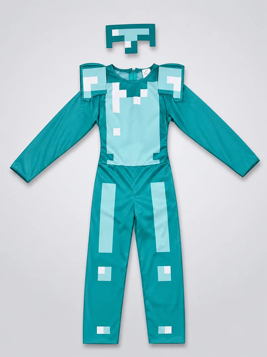 Minecraft Gamer costume,Kids Halloween Costume Fancy Dress Up – mumma.com