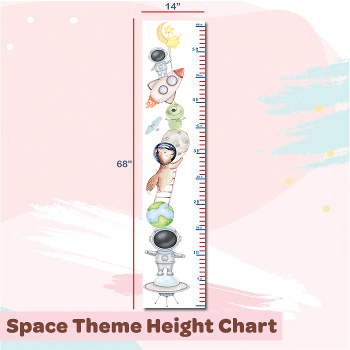 Grow Along Outer Space | Height Chart Wall Sticker – mumma.com