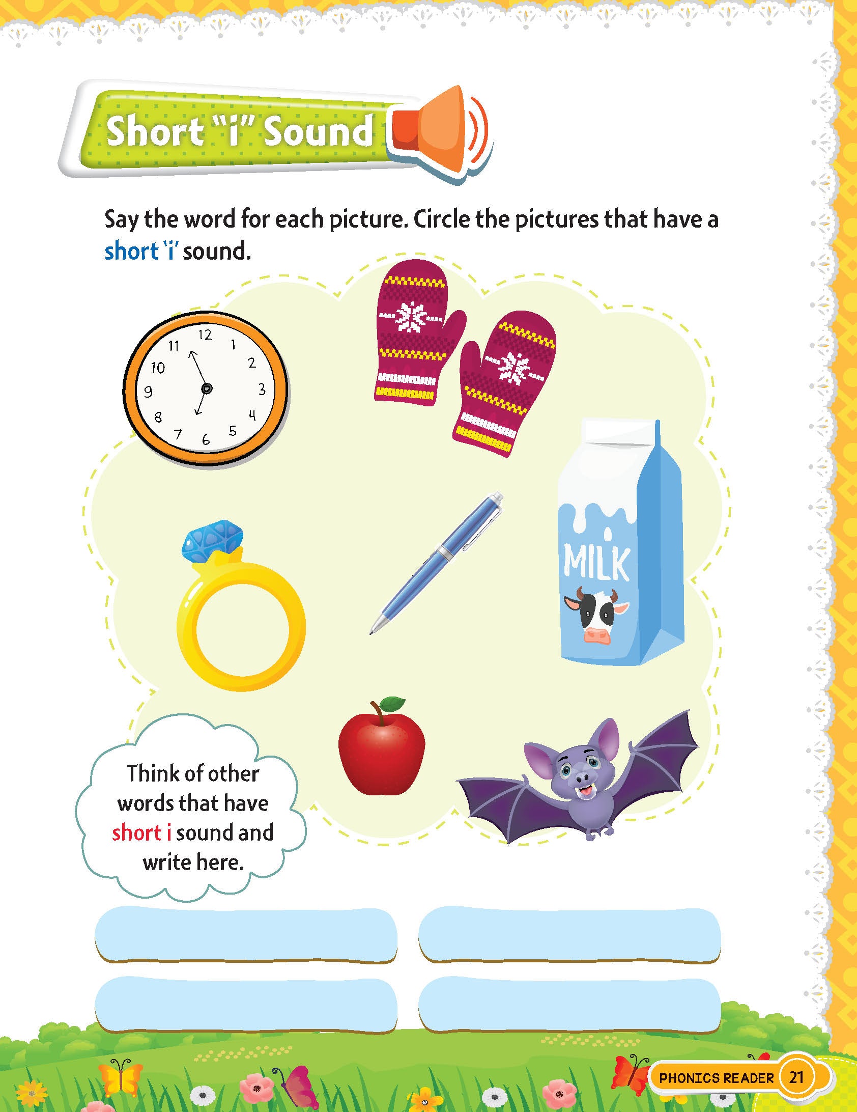 Phonics Reader- 2 (Short and Long Vowel Sounds) Age 5+ – mumma.com