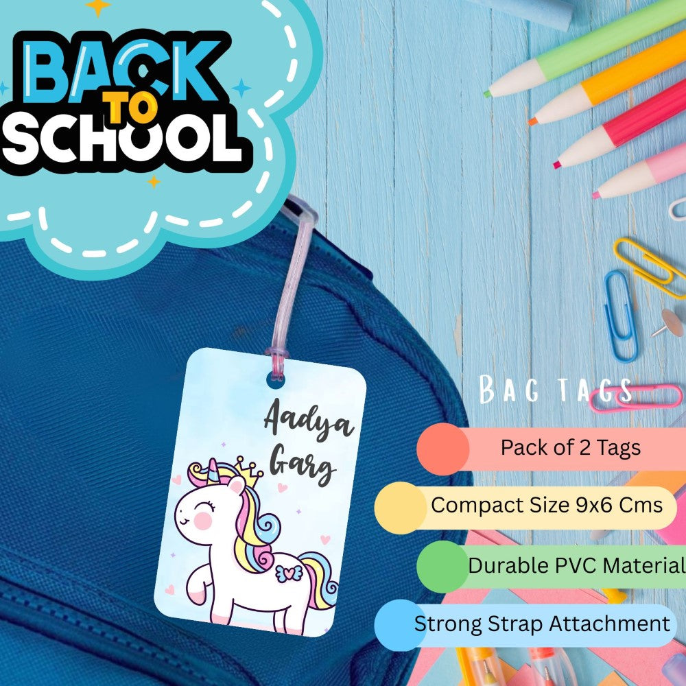 Personalised Bag Tag | Starlight Unicorn – mumma.com