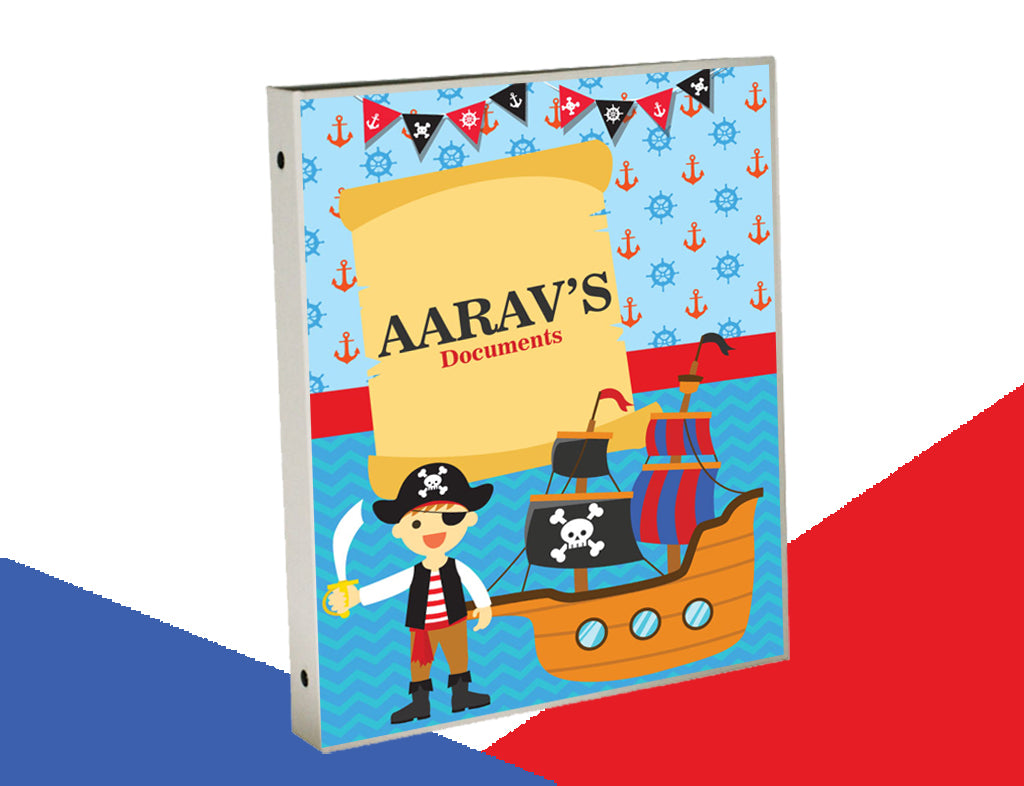 Personalised Binder | Pirates – mumma.com