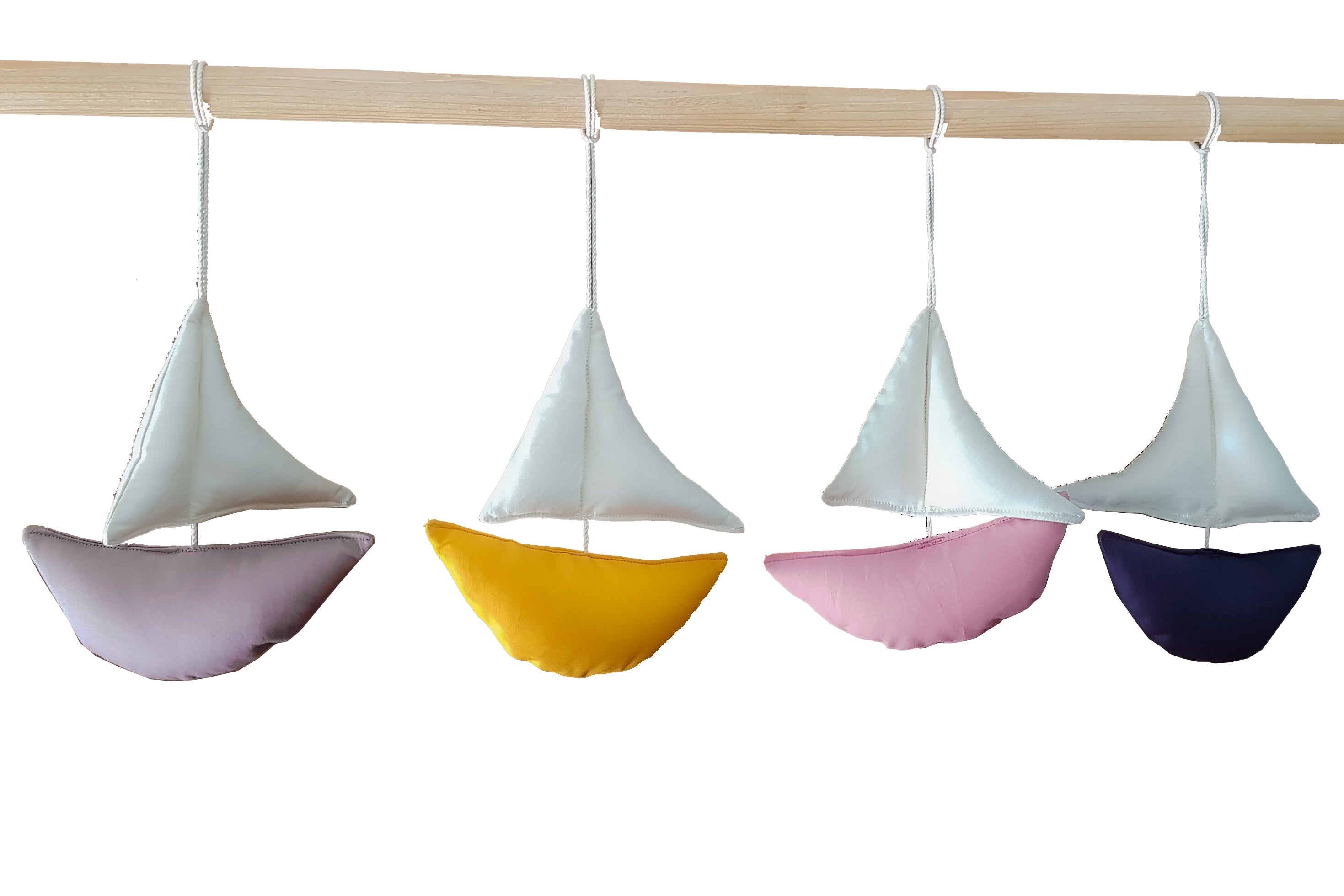 Craddle / Stroller Plush Hanging - Rowing Boats (Pack Of 4 Assorted ...