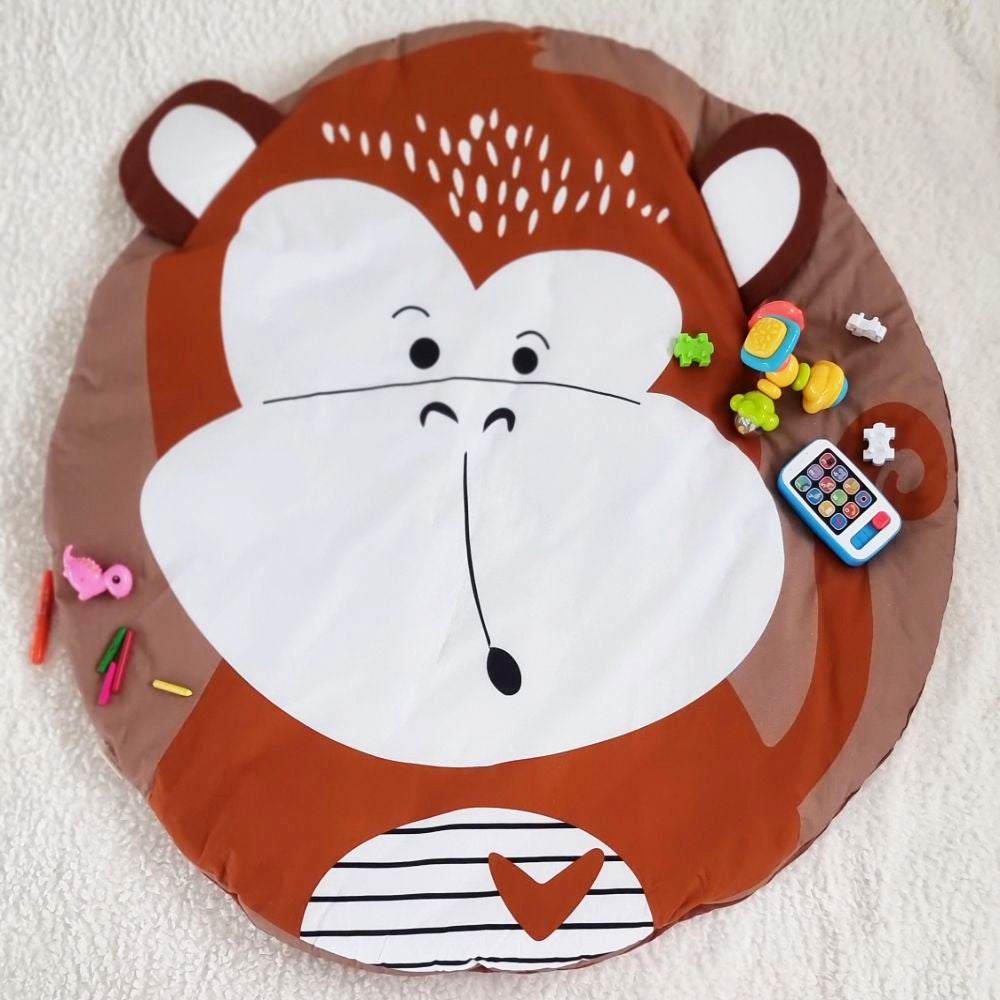 Monkey Baby Playmat, Brown – mumma.com