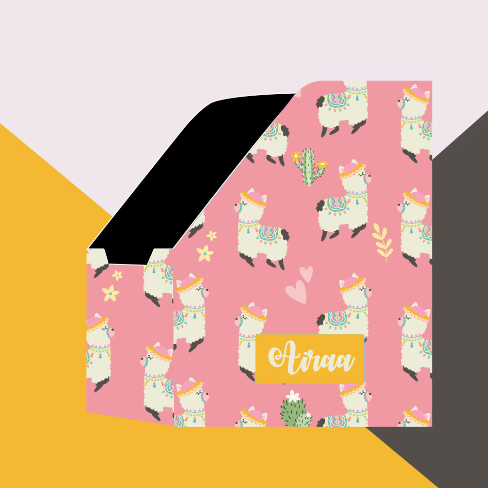 Personalised Foldable Book Stand | Llama – mumma.com