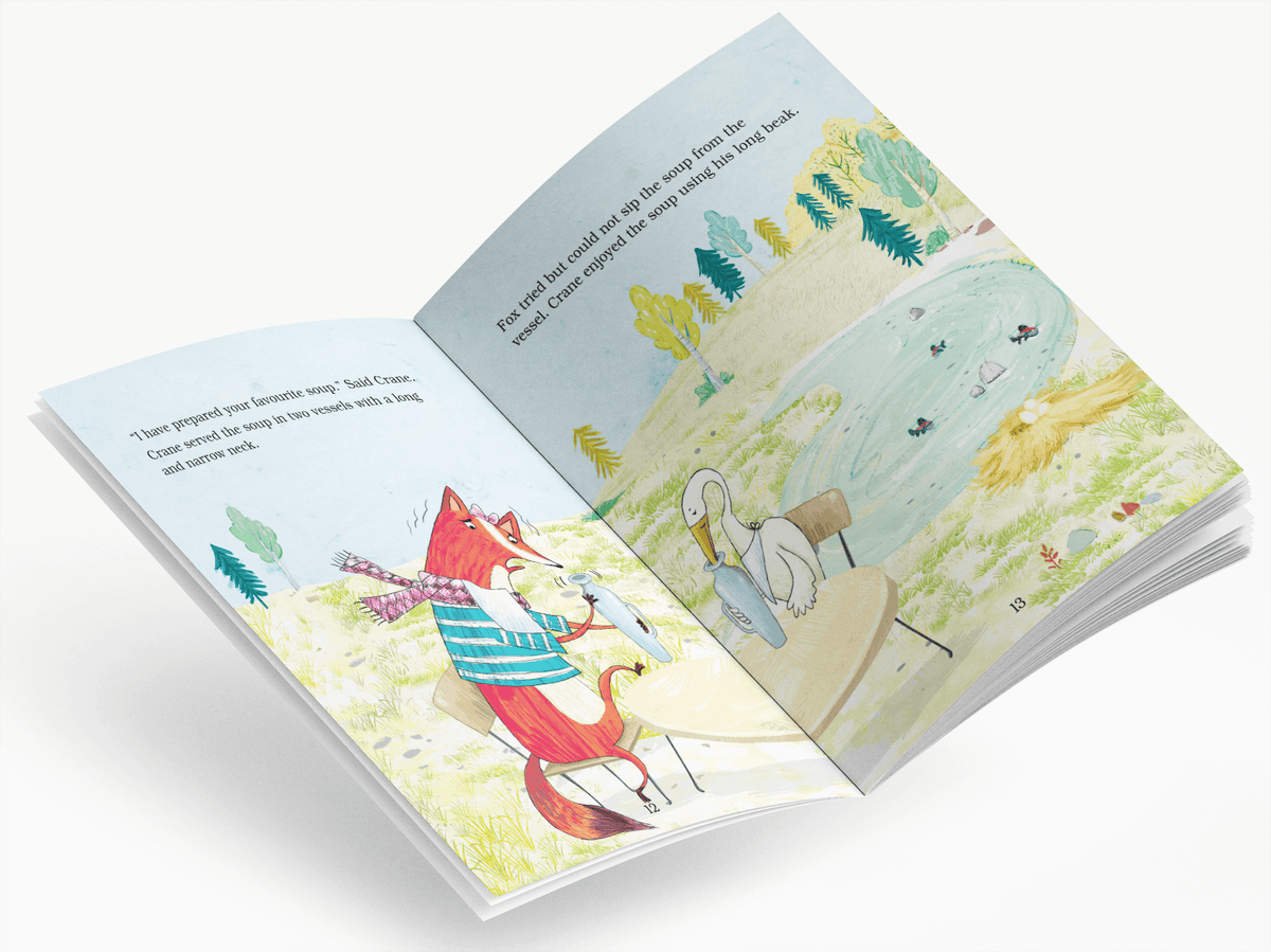 The Cunning Fox And The Wise Crane – mumma.com